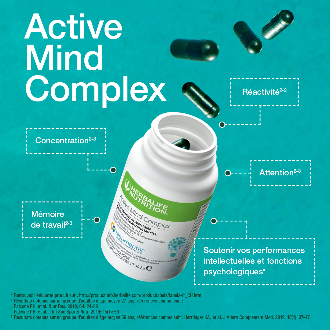 Active Mind Complexe - Nutrition équilibrée